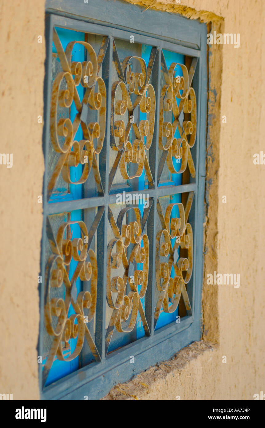 Window frame Morocco North Africa Stock Photo - Alamy