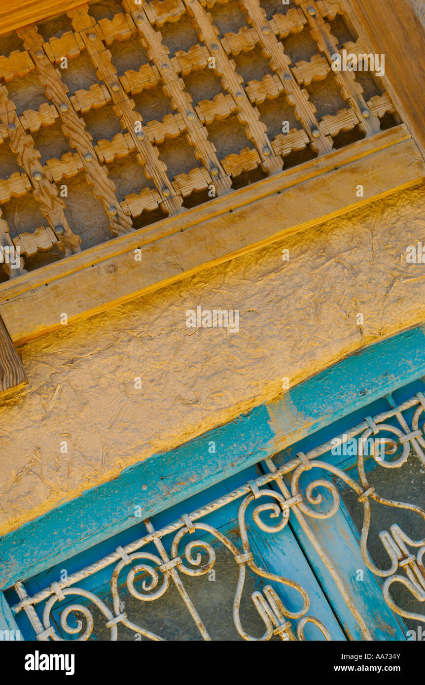 Window frame Morocco North Africa Stock Photo - Alamy
