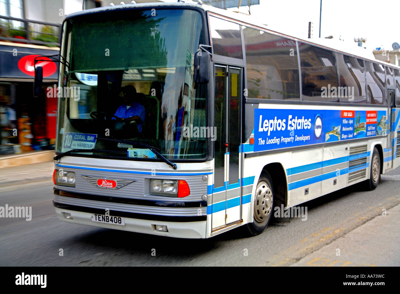 Bus route cyprus hi-res stock photography and images - Alamy