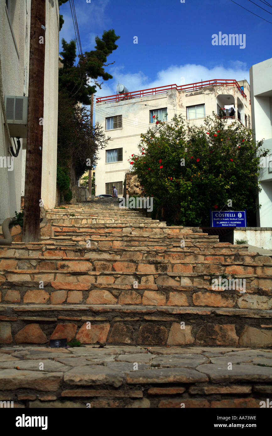 Pafos street hi-res stock photography and images - Alamy