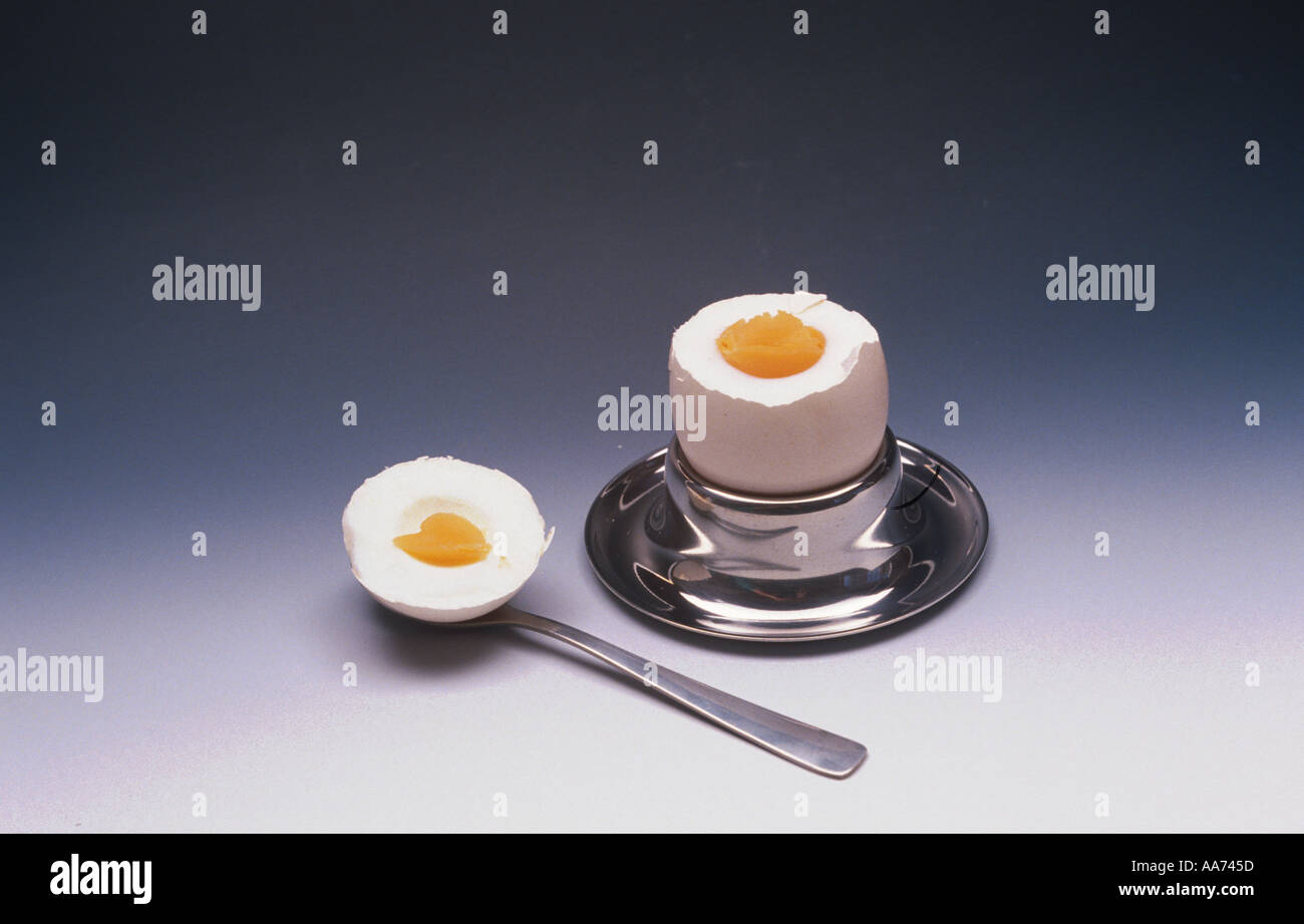 egg cooked egg breakfast Stock Photo - Alamy