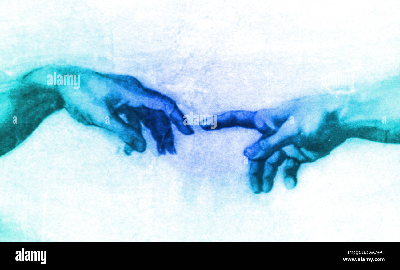 Creation of adam michelangelo hi-res stock photography and images - Alamy
