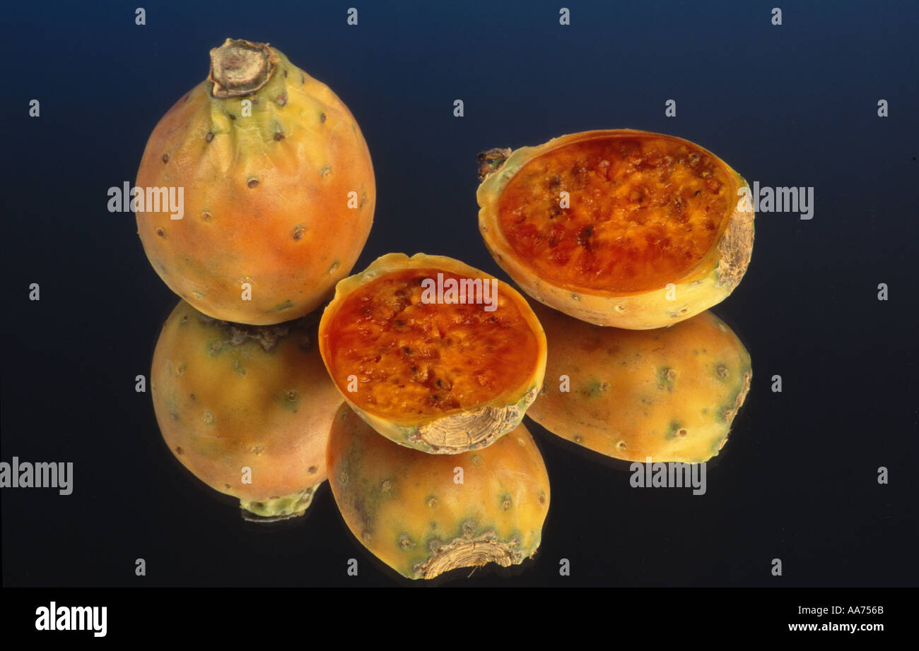 Fruits exotic cactus figs Stock Photo - Alamy
