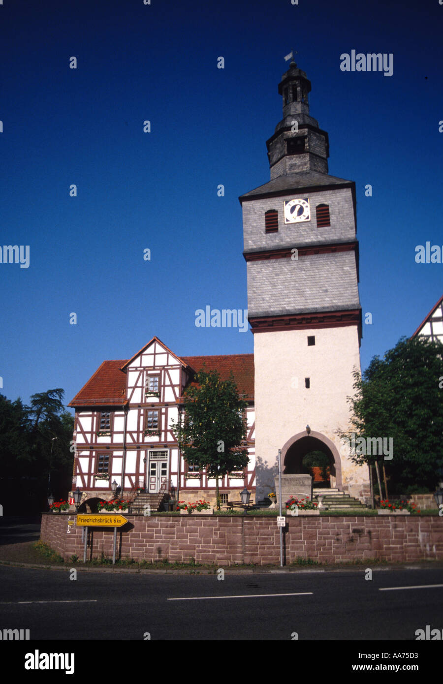 Townhall tower hi-res stock photography and images - Alamy