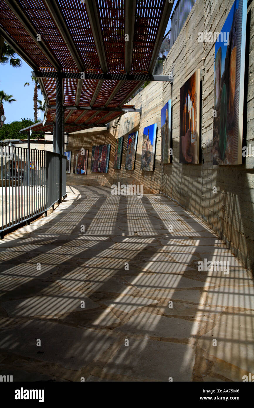 Shady Walkway Pafos 1 Stock Photo - Alamy