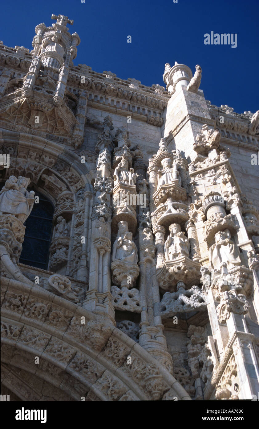 Portugal Lissabon Lisbon Lisboa the mosteiro dos Jeronimos monastery ...