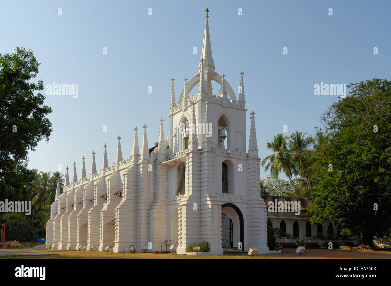 Saligao church Goa India Stock Photo - Alamy