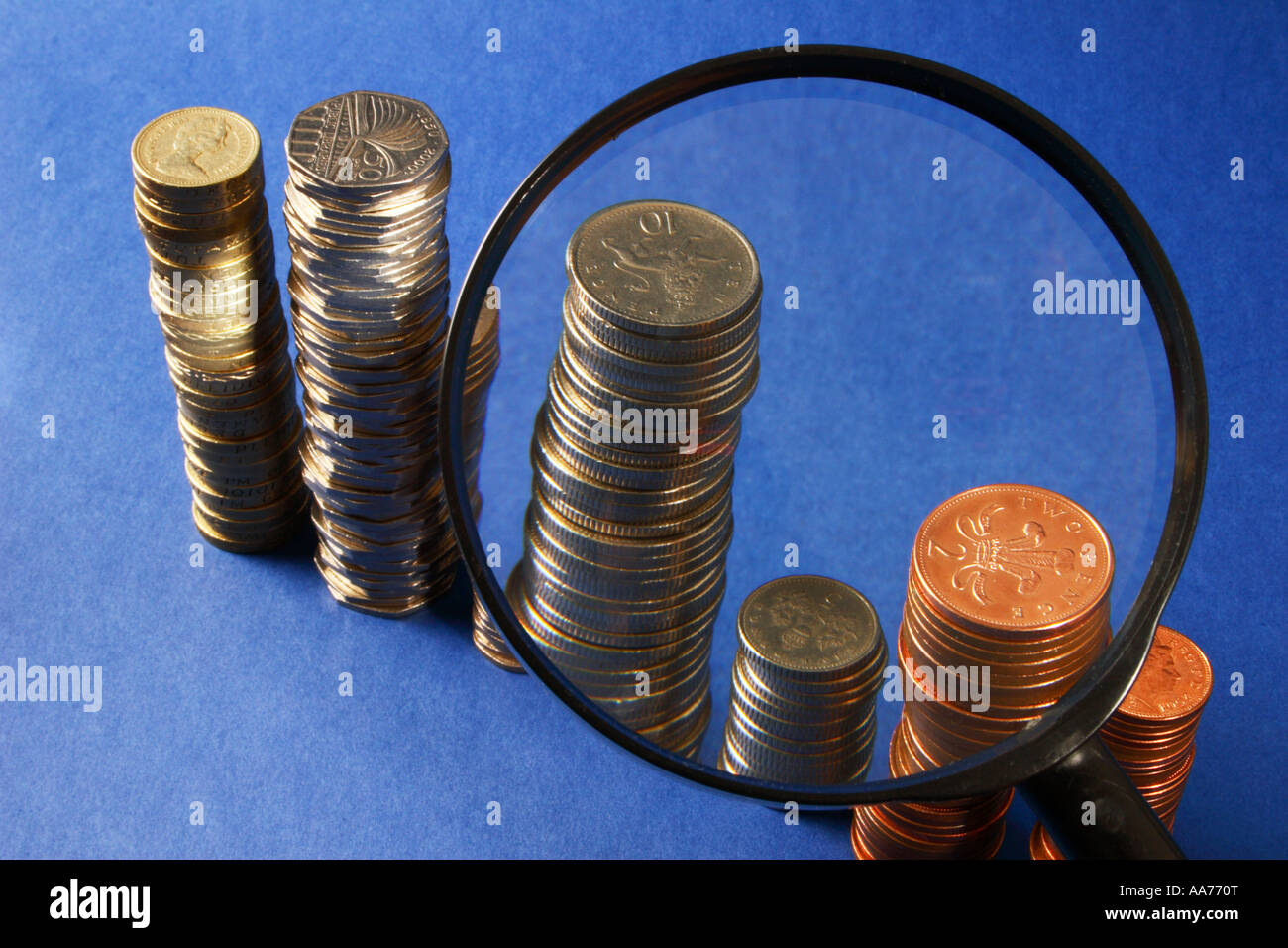 A close look at money Stock Photo - Alamy