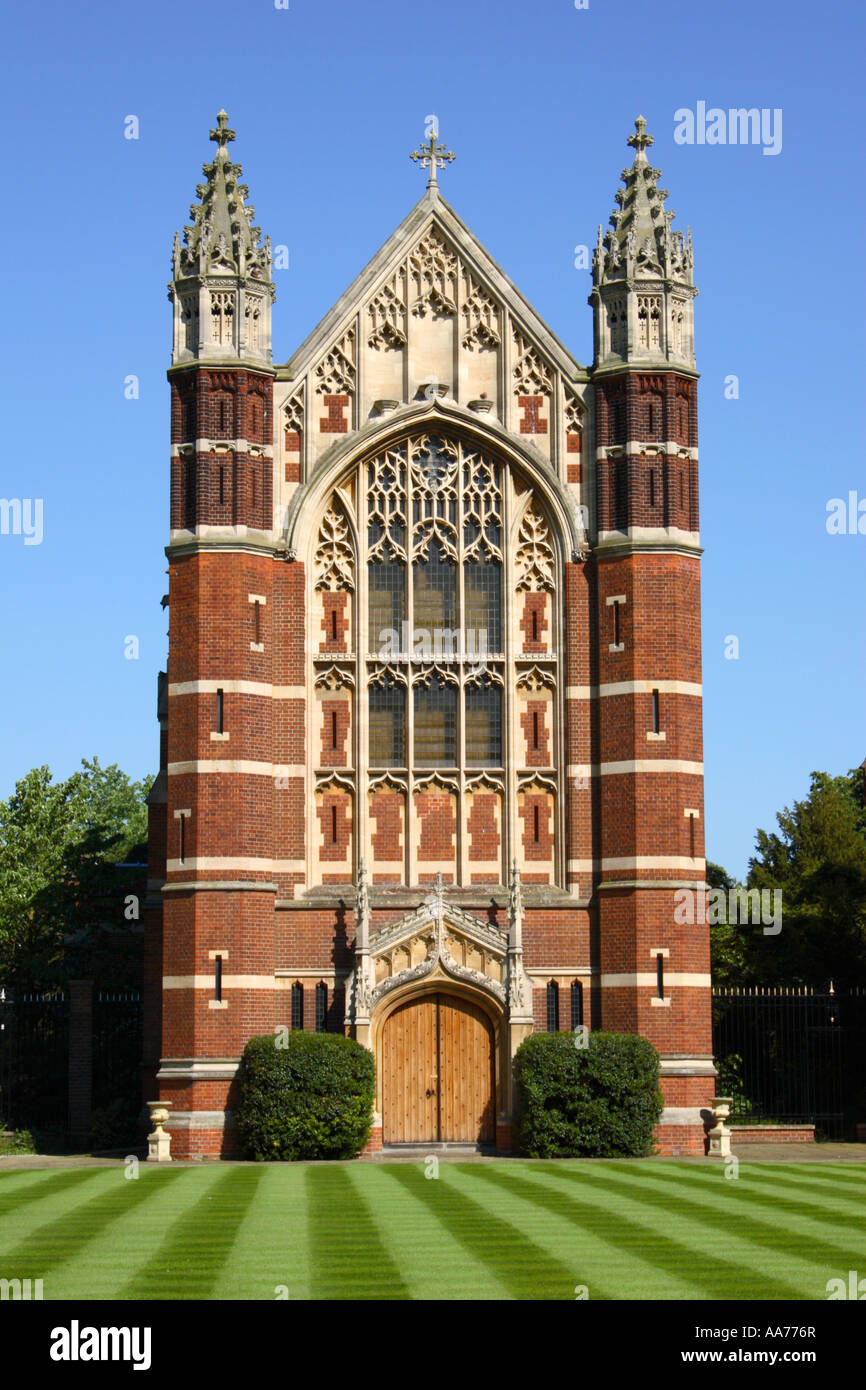 The Chapel of Selwyn College Cambridge England Stock Photo - Alamy