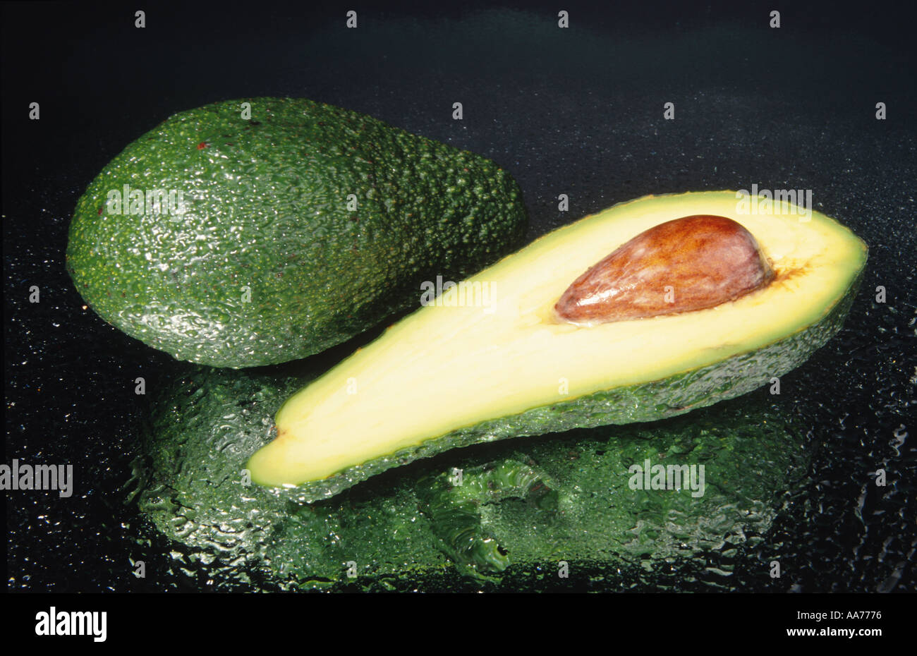 Avocado tropical fruit Stock Photo - Alamy