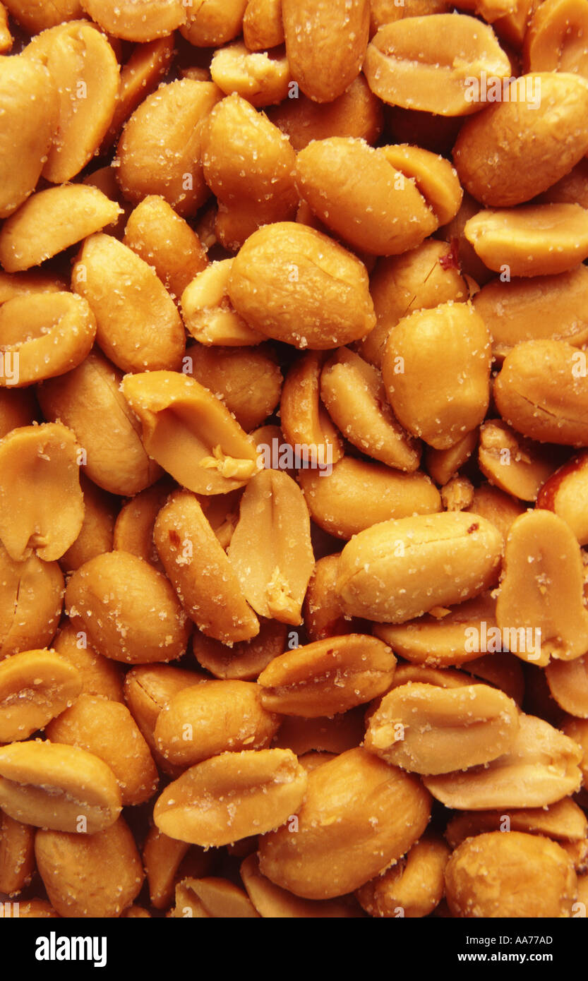 Snacks peanuts salted and roasted pealed Stock Photo - Alamy