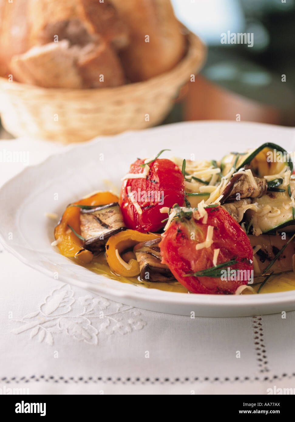 pumpkin and steamed tomato dish Stock Photo - Alamy