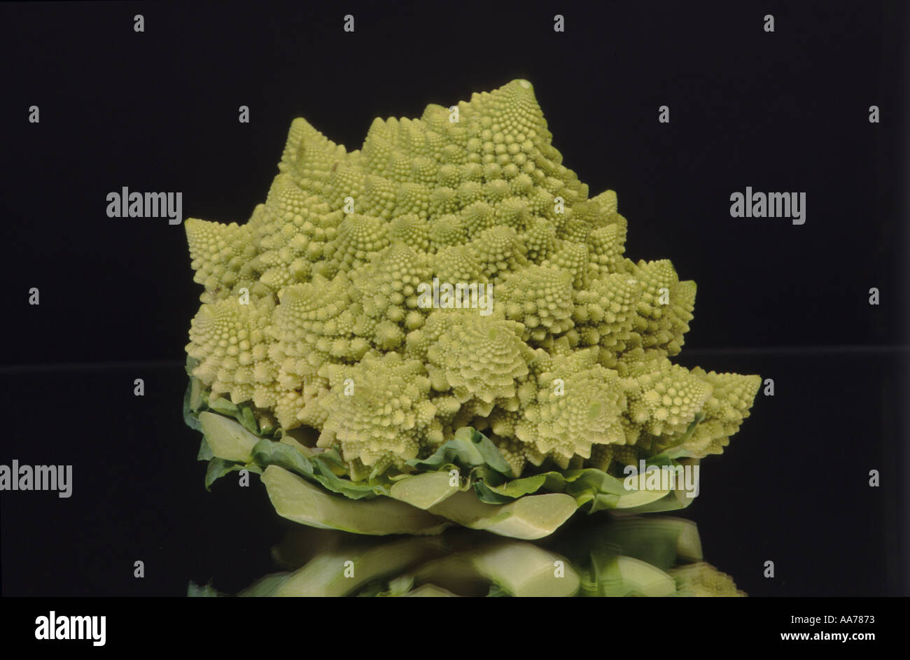 Vegetable green cauliflower Stock Photo - Alamy