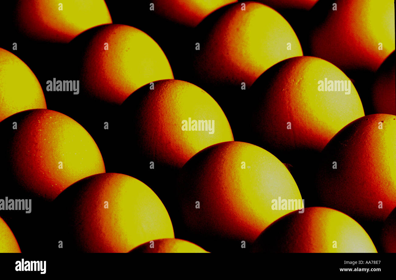 eggs eggshell effect Stock Photo - Alamy