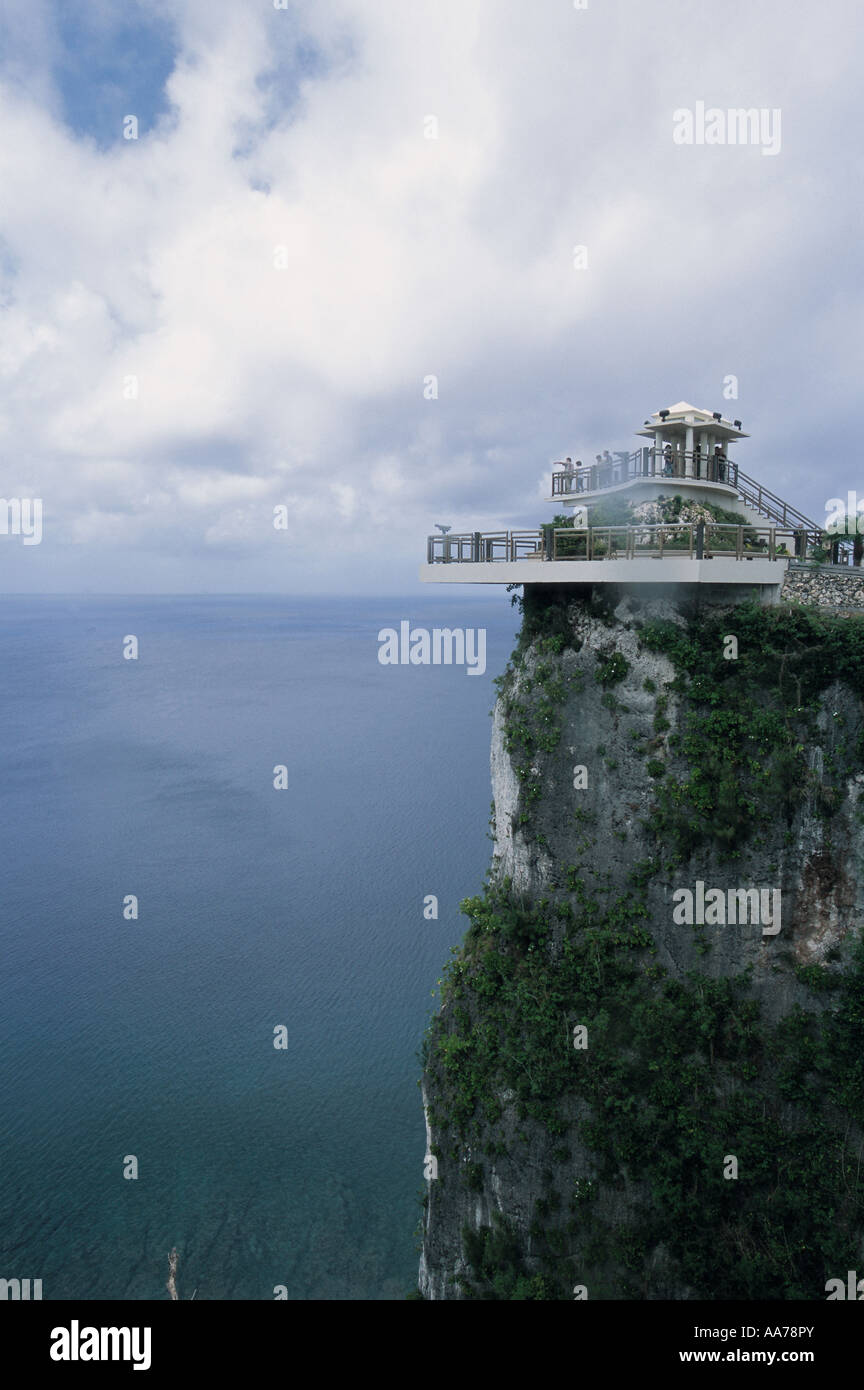 observation platform on a cliff Stock Photo - Alamy