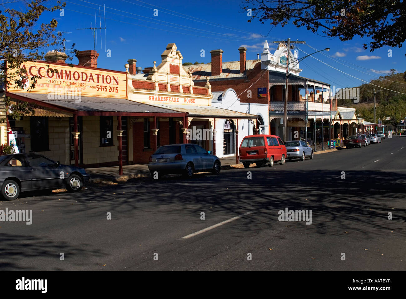 Australian Towns / The Country town of Maldon in Victoria Australia ...