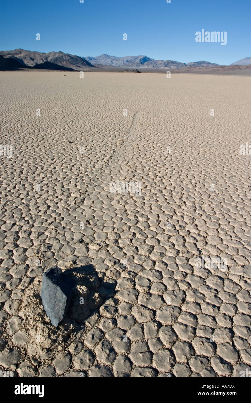 Racetrack playa Death Valley national park Stock Photo - Alamy
