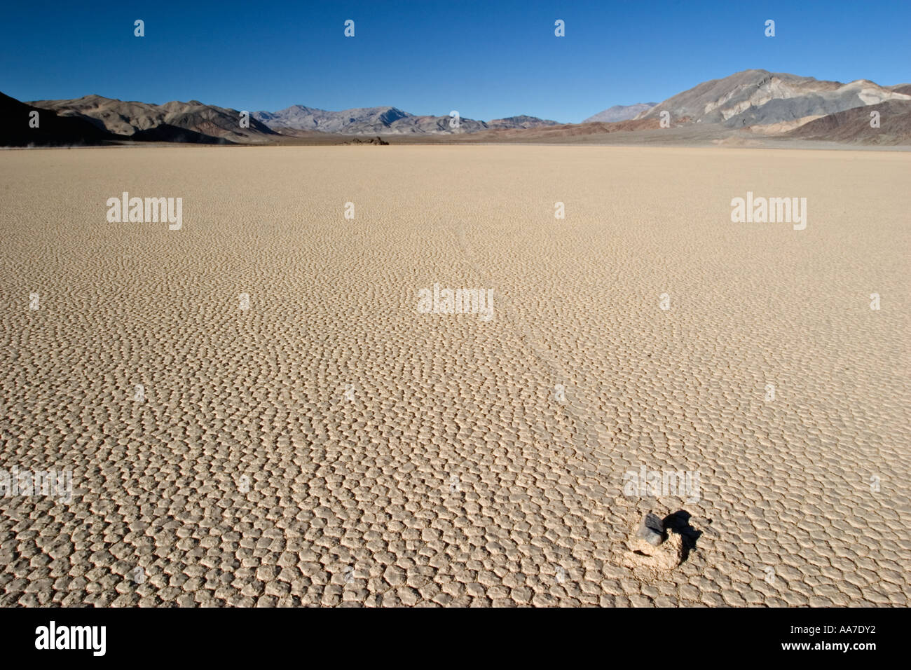 Racetrack playa Death Valley national park Stock Photo - Alamy