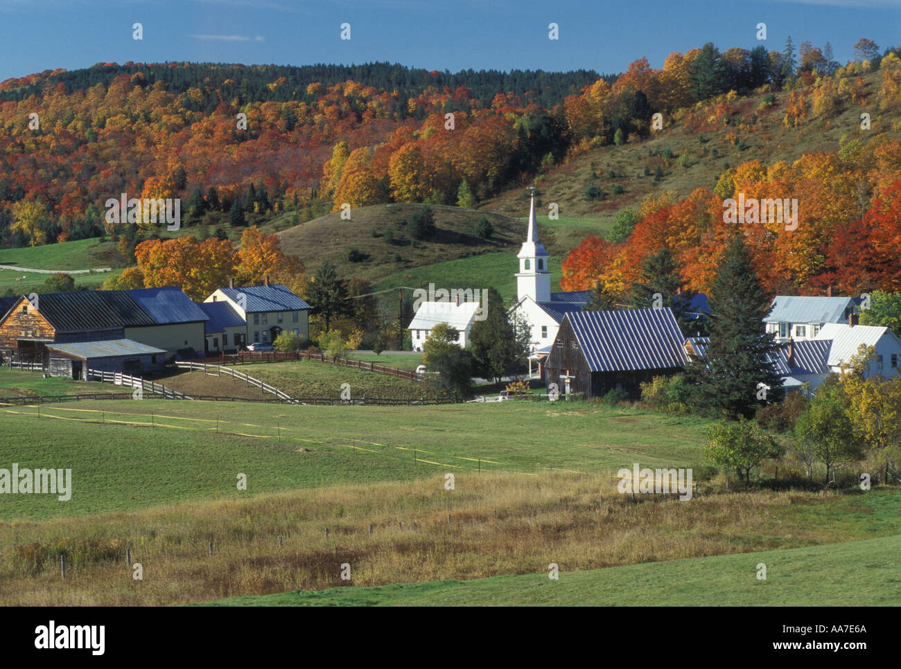 Village east orange vermont usa hi-res stock photography and images - Alamy