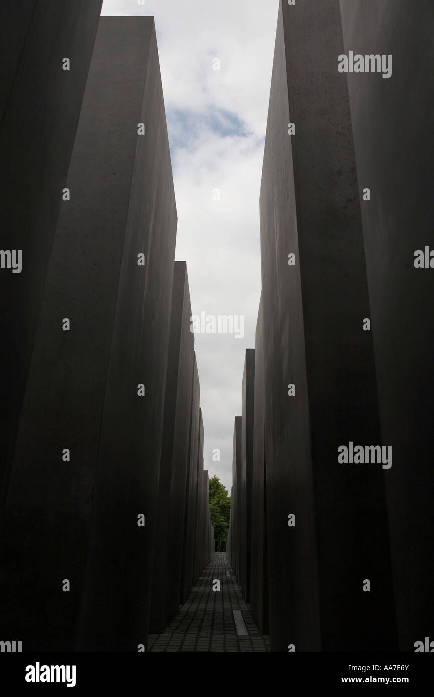 Holocaust memorial of the architect Peter Eisenmann Berlin Germany ...