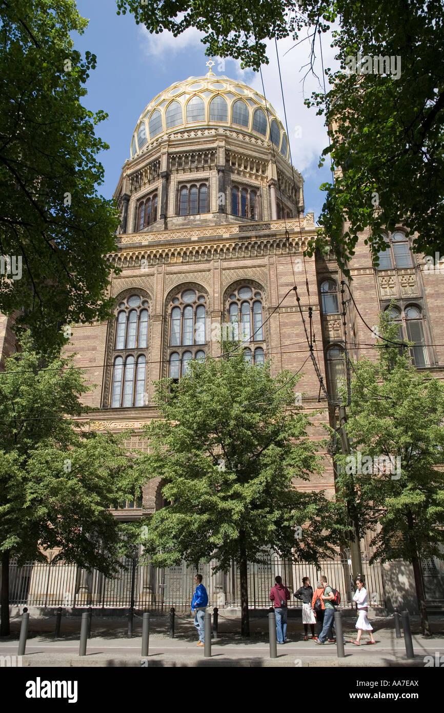 New synagoge Neue Synagoge Berlin Stock Photo - Alamy