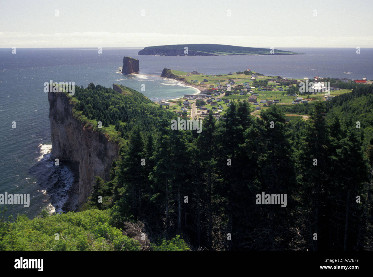AJ10083, Gaspe Peninsula, Perce, Quebec, Canada Stock Photo - Alamy