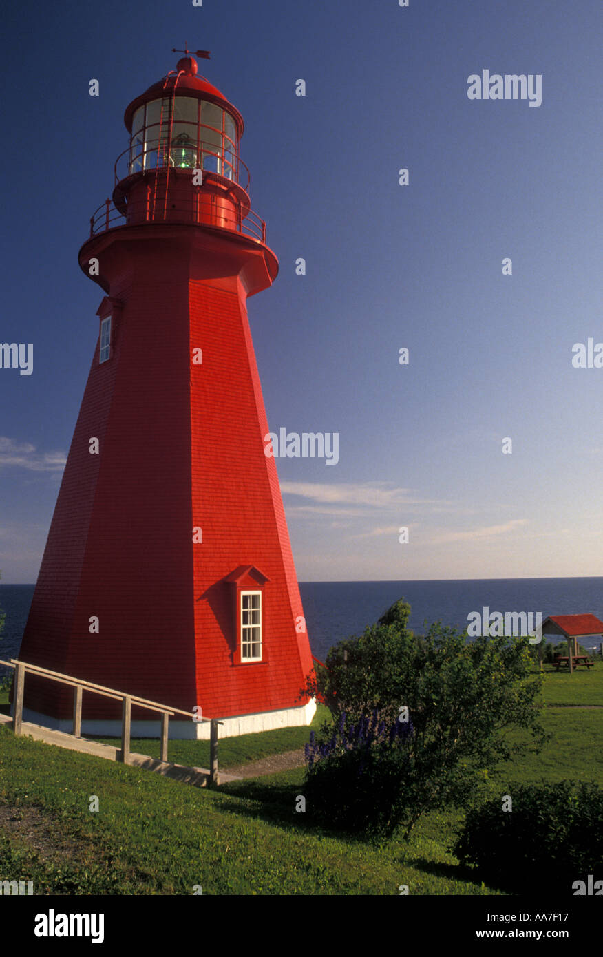 La martre lighthouse in gaspe hi-res stock photography and images - Alamy