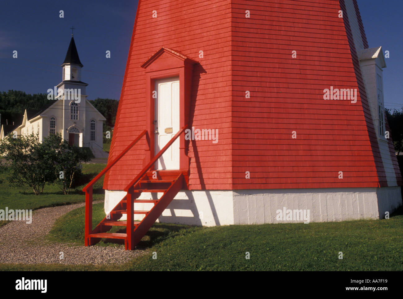 Gaspe cape lighthouse hi-res stock photography and images - Alamy