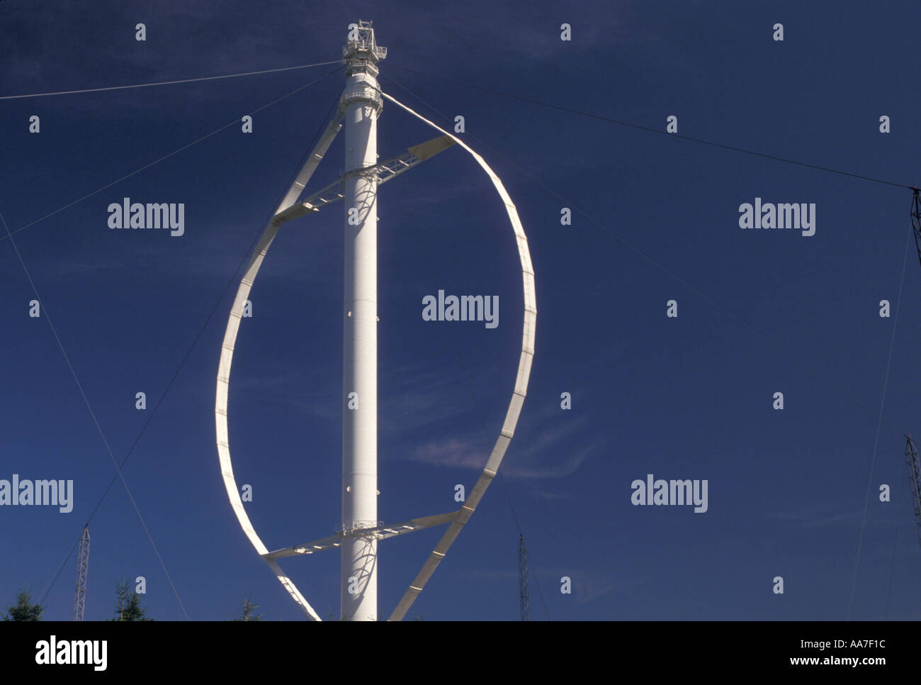 Vertical axis wind turbine gaspe quebec hi-res stock photography and ...