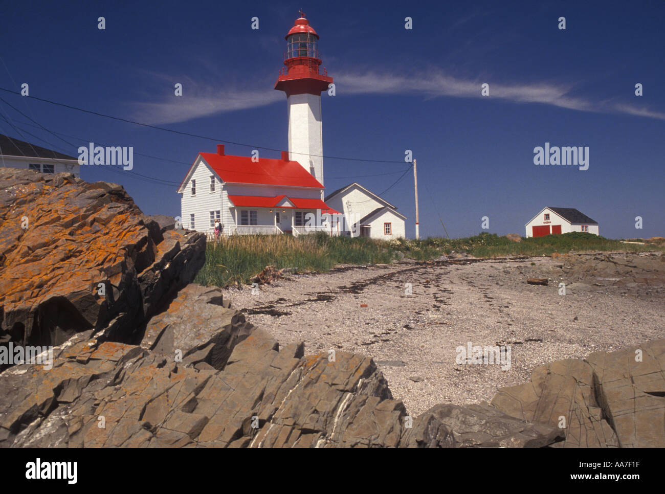 AJ10122, Gaspe Peninsula, Quebec, Metis-sur-Mer, Canada Stock Photo - Alamy