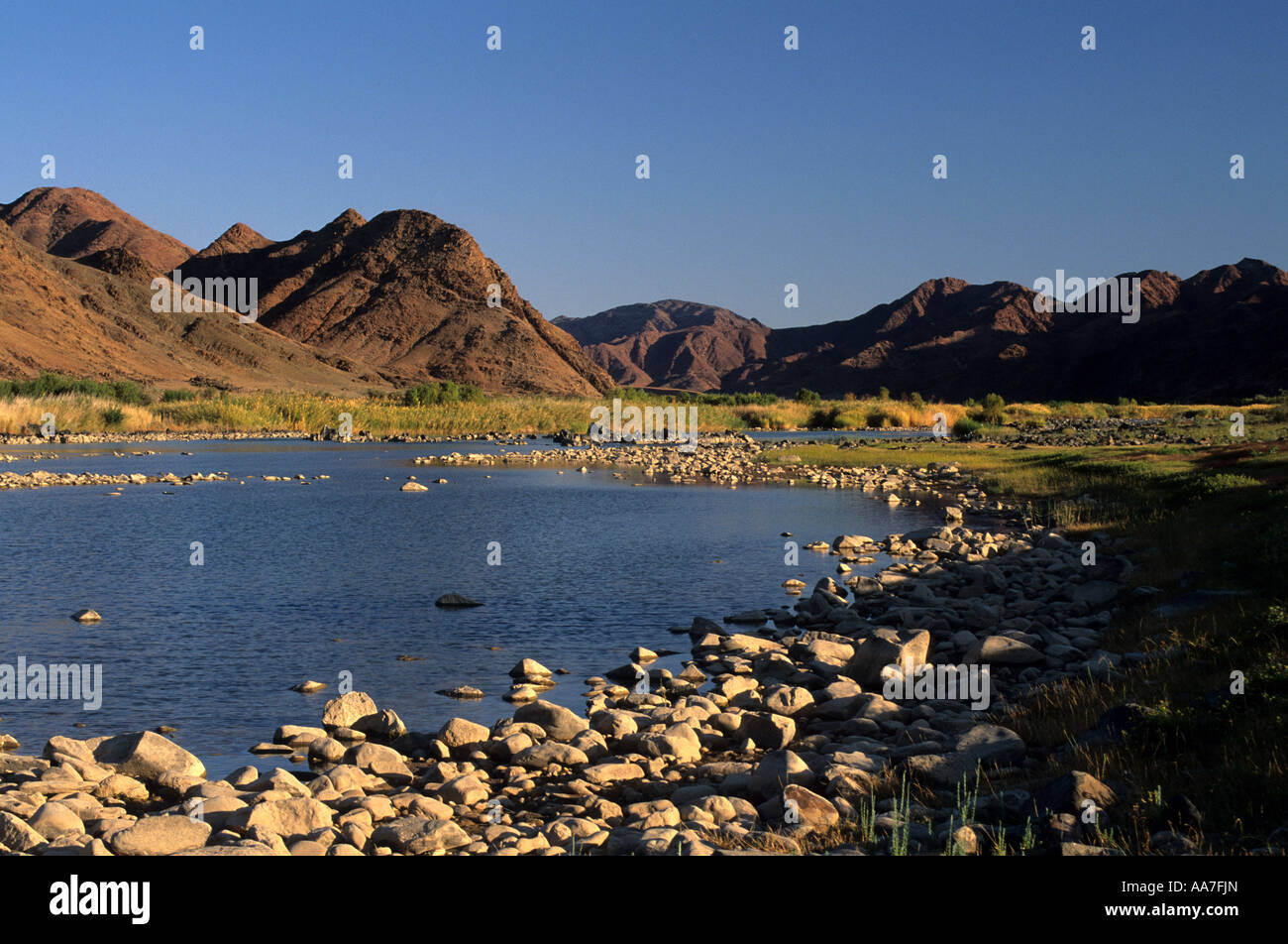 Africa Orange River Stock Photo - Alamy
