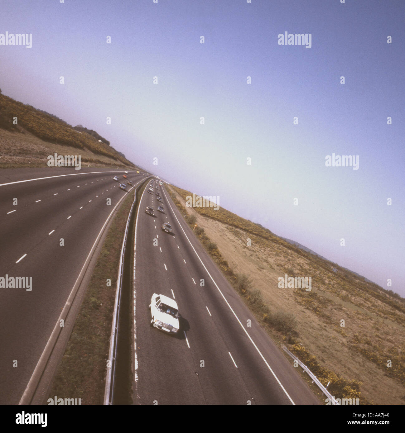 M3 Motorway Surrey England Stock Photo - Alamy