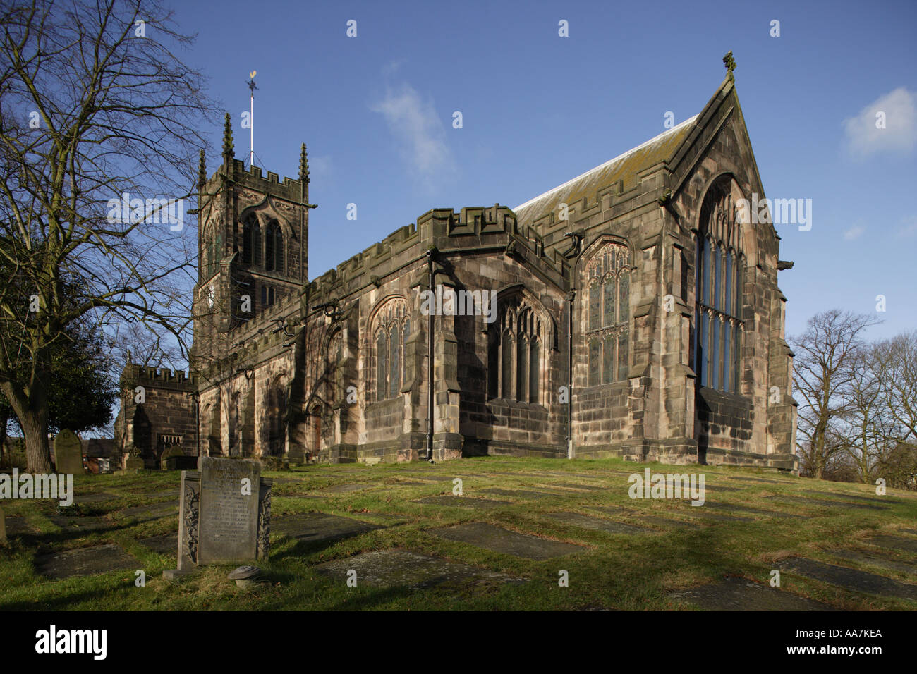 St marys church sandbach hi-res stock photography and images - Alamy