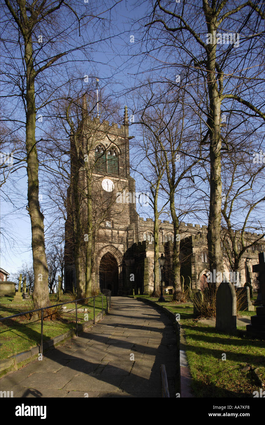 What to see in st marys church sandbach hi-res stock photography and ...