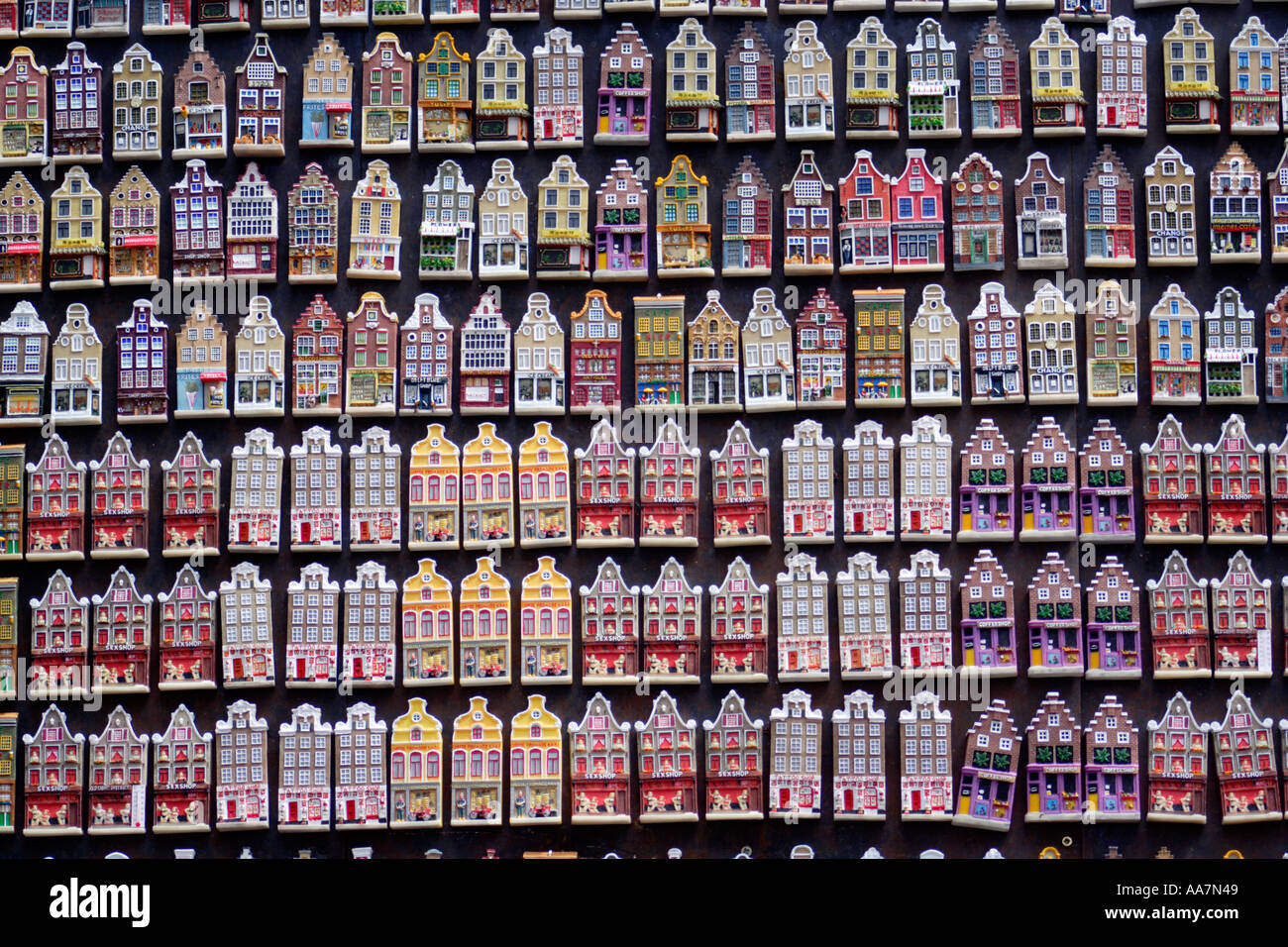 Small dutch gable souvenirs showing the variety of historic ...