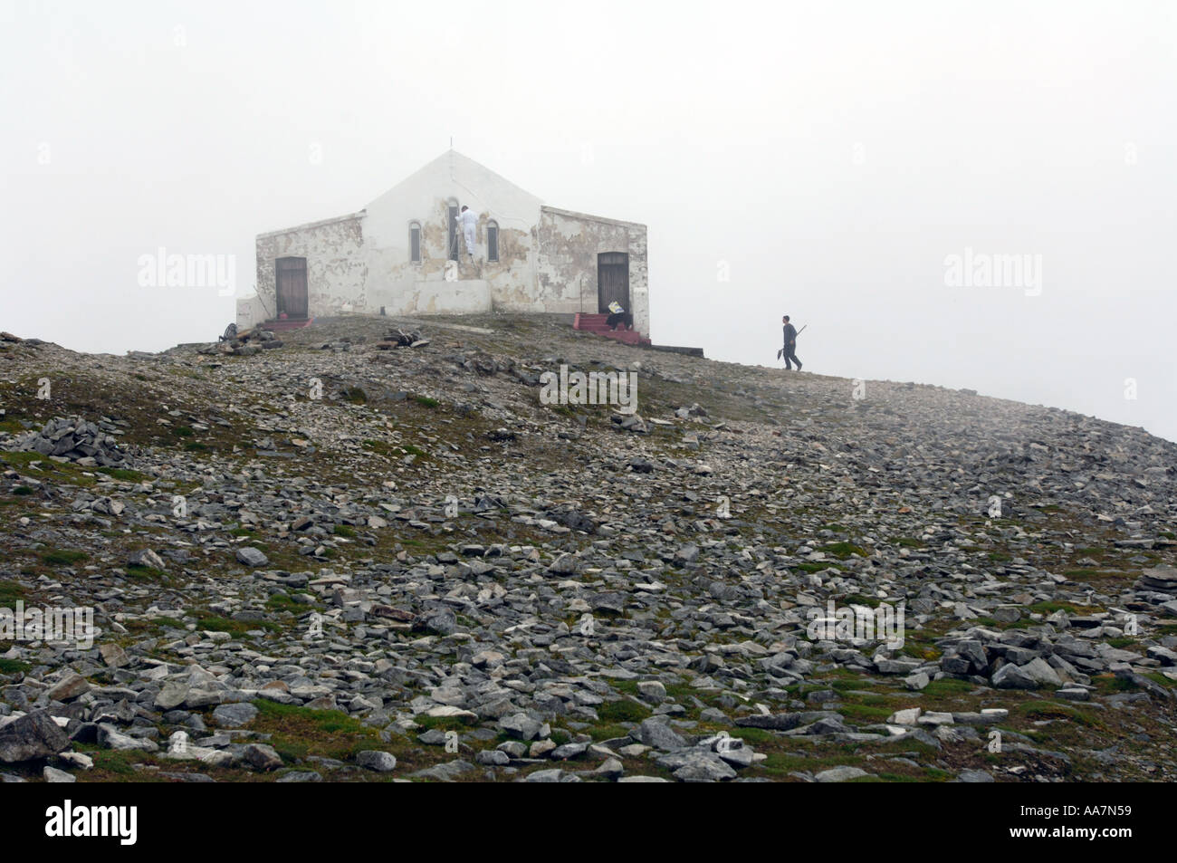 Croagh patrick climb pilgrimage hi-res stock photography and images - Alamy