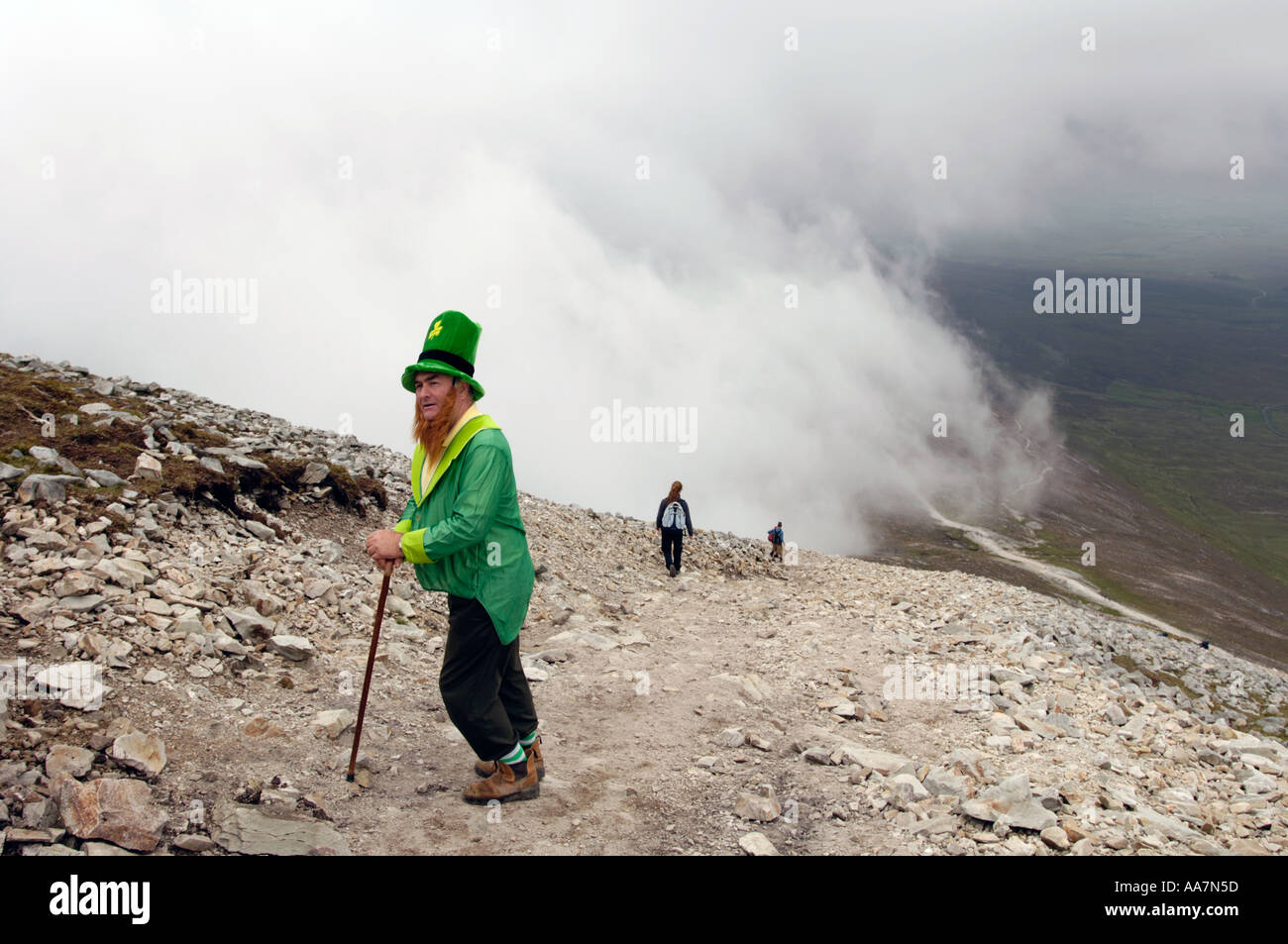Croagh Patrick County Mayo Ireland Patrick sacred mountain and a rich ...