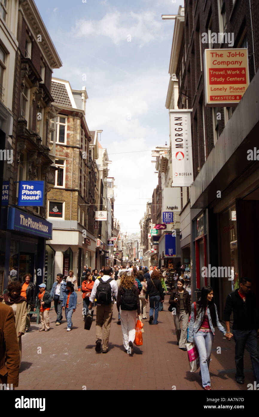 Kalverstraat amsterdam hi-res stock photography and images - Alamy