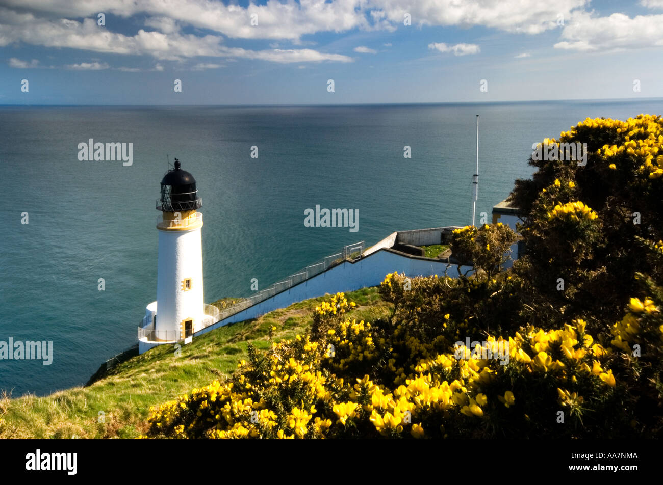 Lighthouse At Maughold Isle Of Man Stock Photo - Alamy