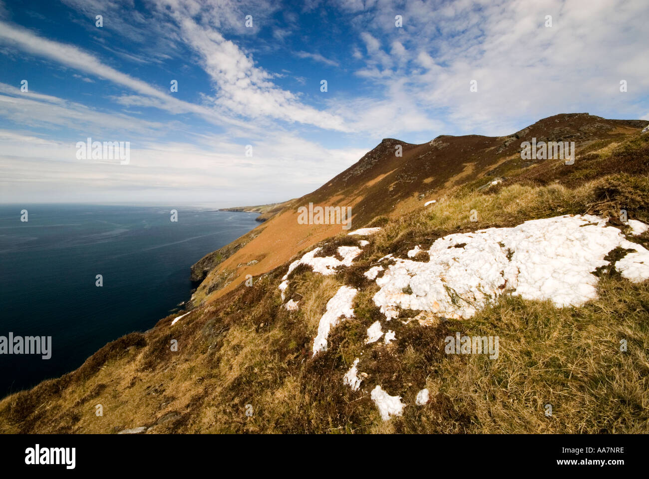 View Of Niarbyl Bay Isle Of Man Stock Photo - Alamy