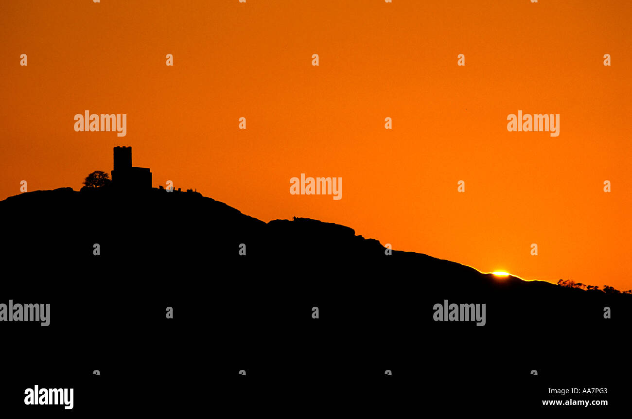 Brent tor sunset hi-res stock photography and images - Alamy