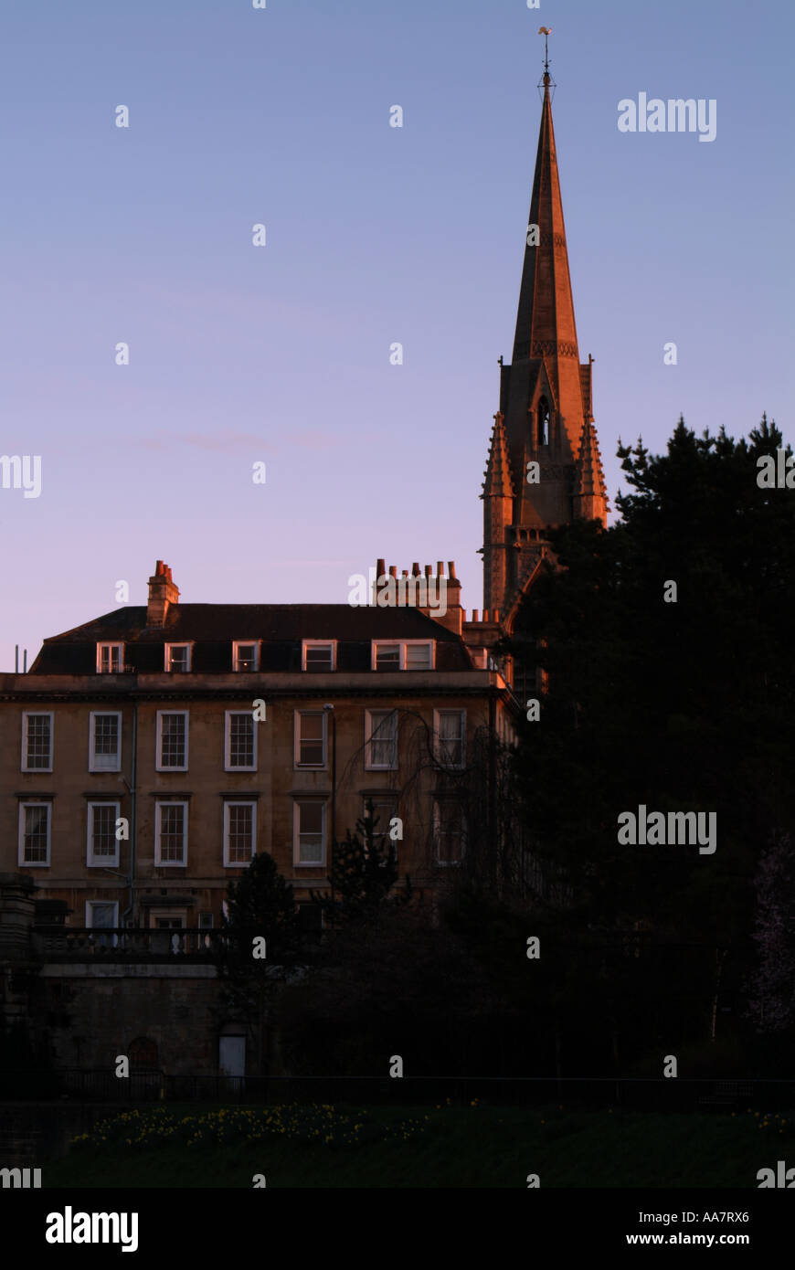 North parade buildings bath hi-res stock photography and images - Alamy