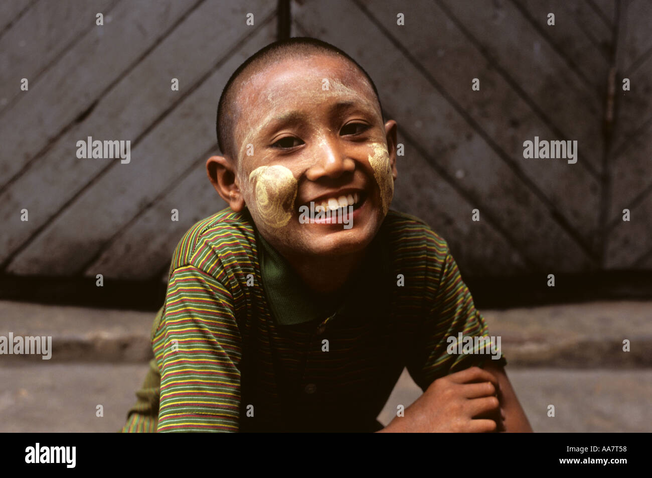 Boy, Rangoon, Burma Stock Photo - Alamy