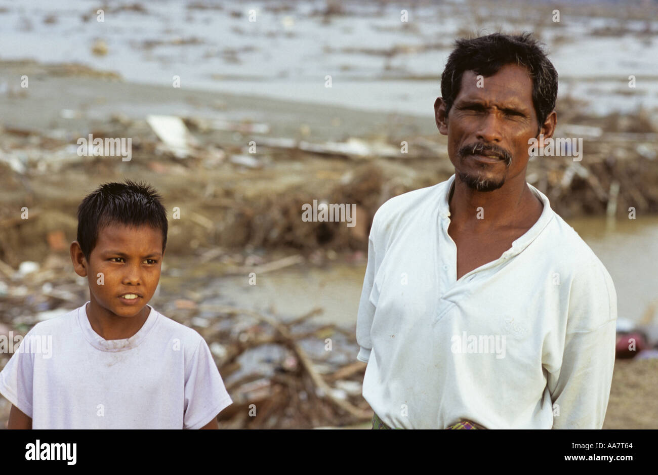 Tsunami devastation boy hi-res stock photography and images - Alamy