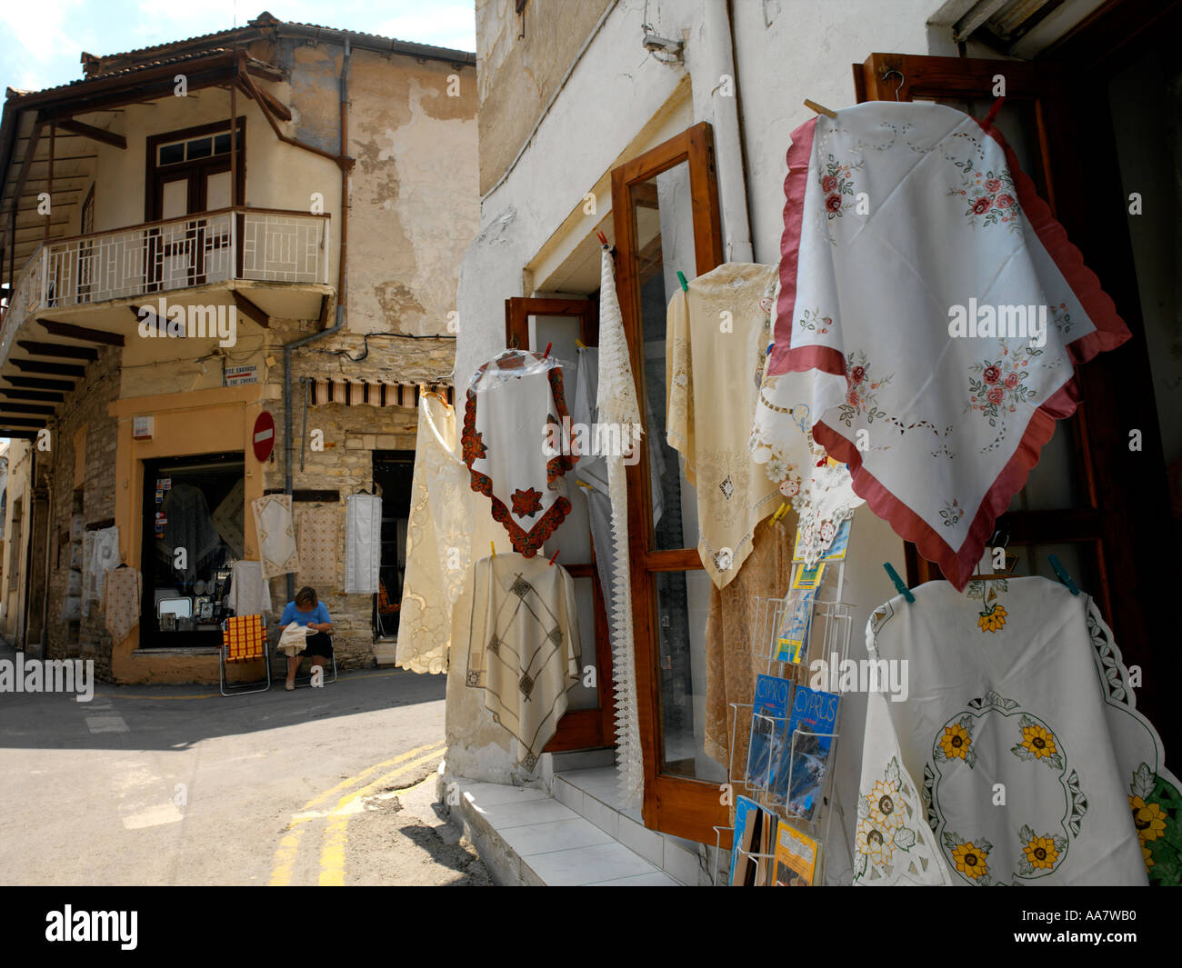 Lefkara lace hi-res stock photography and images - Alamy