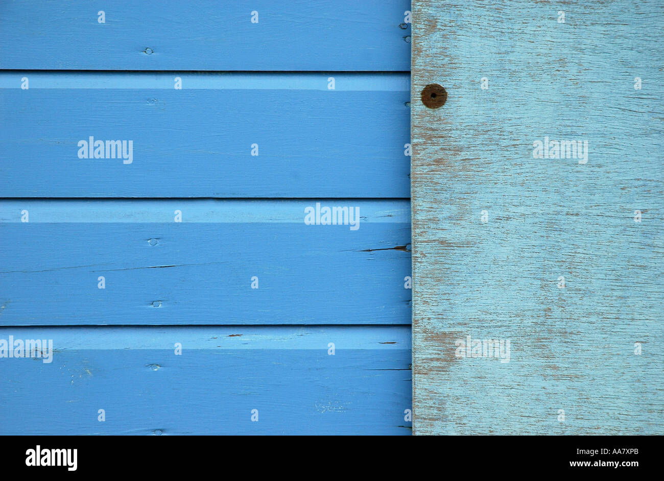 Wood pattern of beach hut exterior Stock Photo - Alamy
