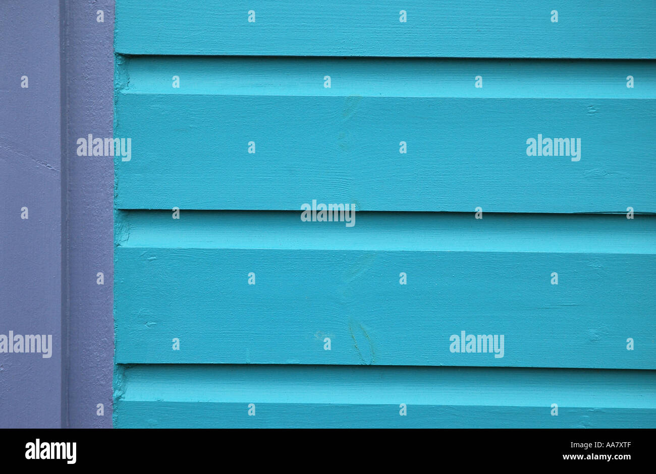 Wood pattern of beach hut exterior Stock Photo - Alamy