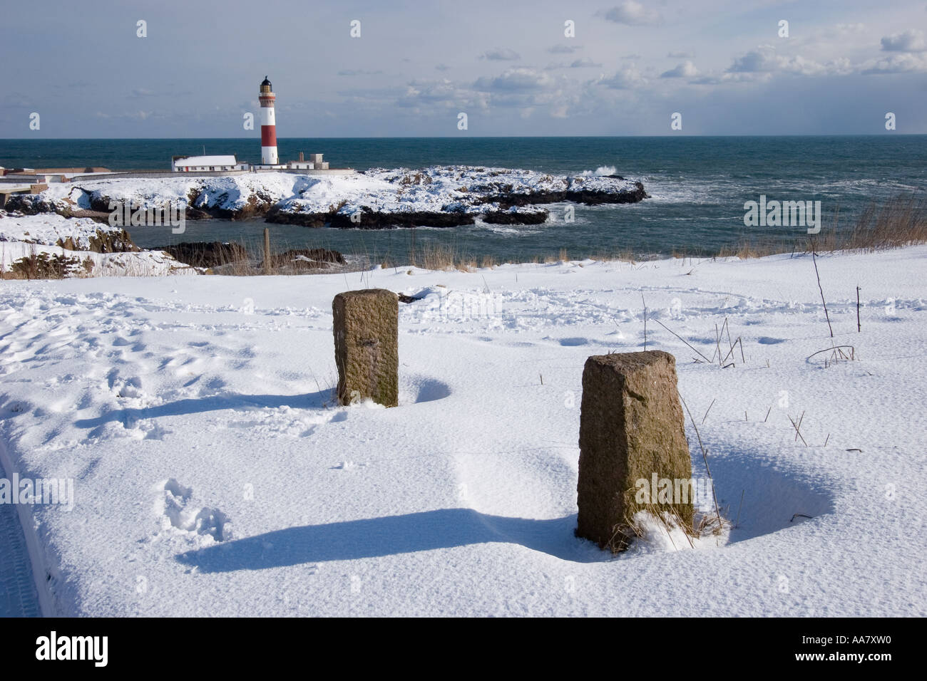 snow scene in Scotland Stock Photo - Alamy