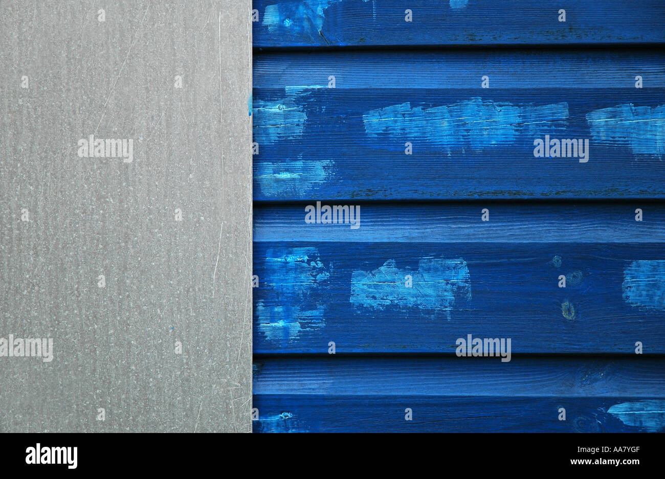 Wood pattern of beach hut exterior Stock Photo - Alamy