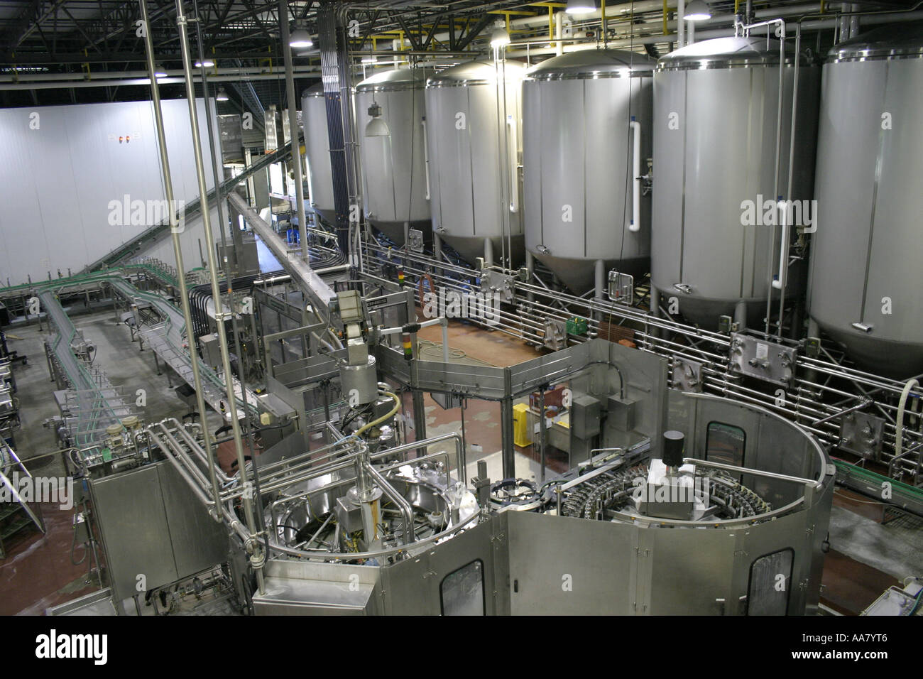 Inside the Red Hook Brewery in Portsmouth, Washington just outside of ...
